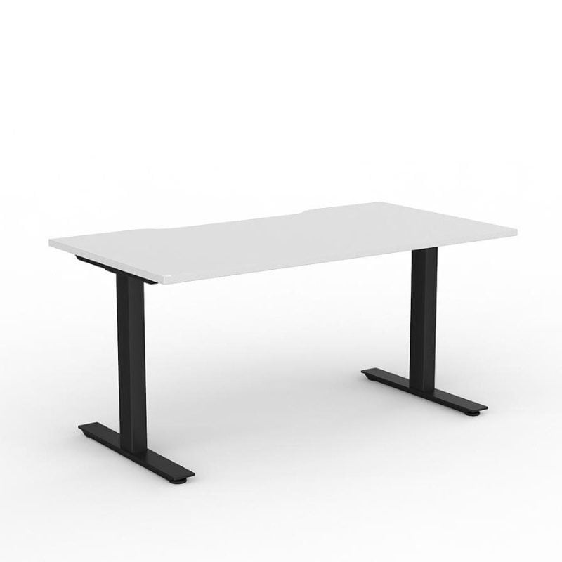 Agile Straight Office Desk | Seated